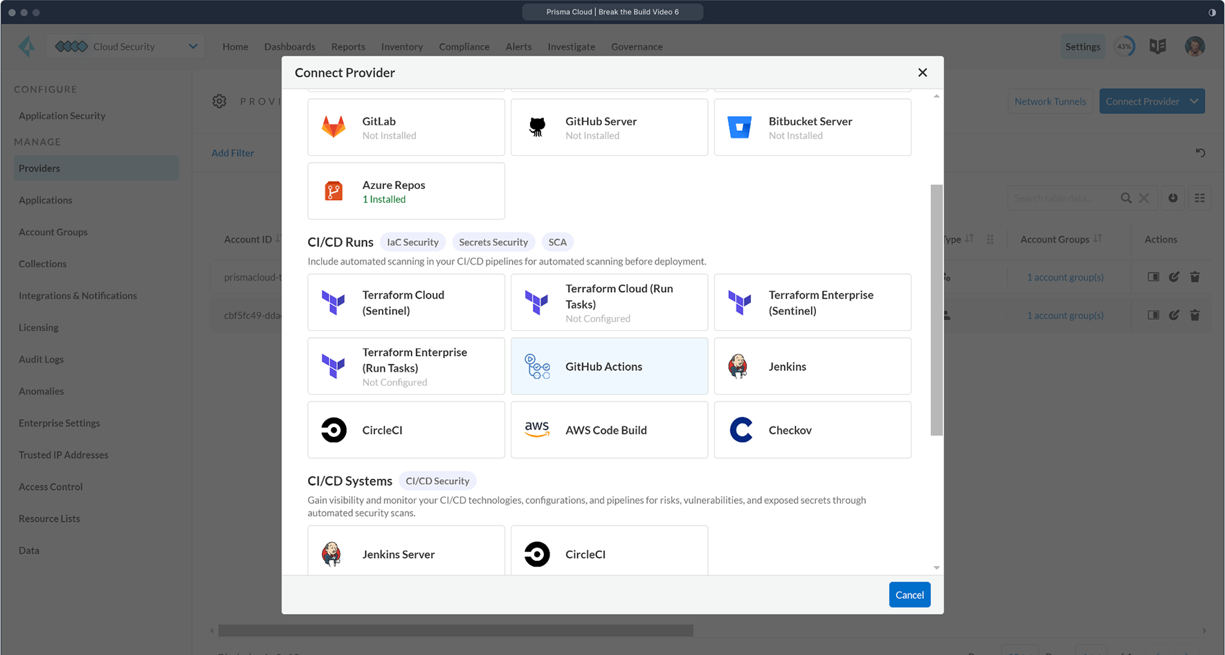 Prisma Cloud walkthroughs - Palo Alto Networks